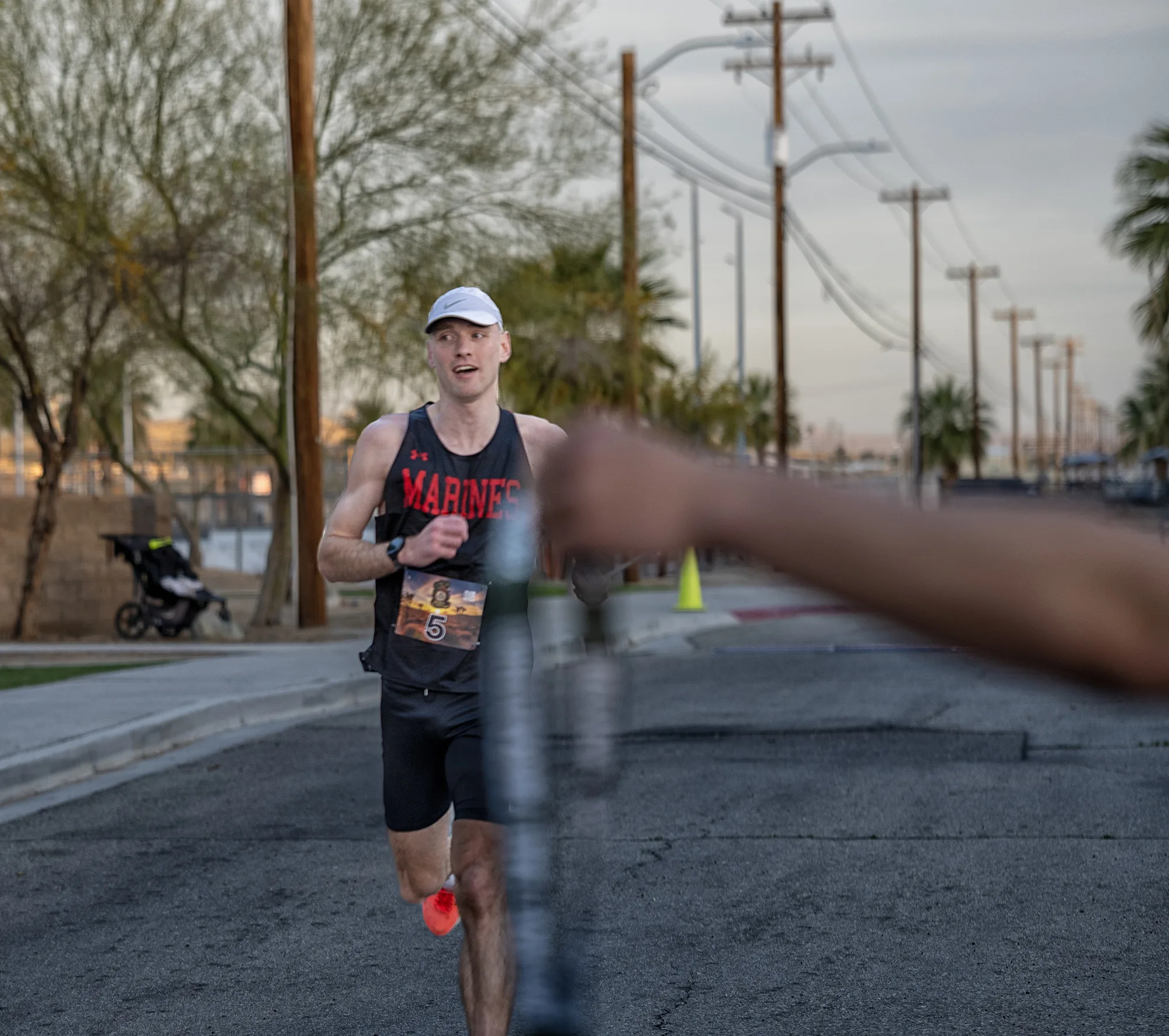 Over 400 runners participate in Mojave Half-Marathon at Marine Corps ...