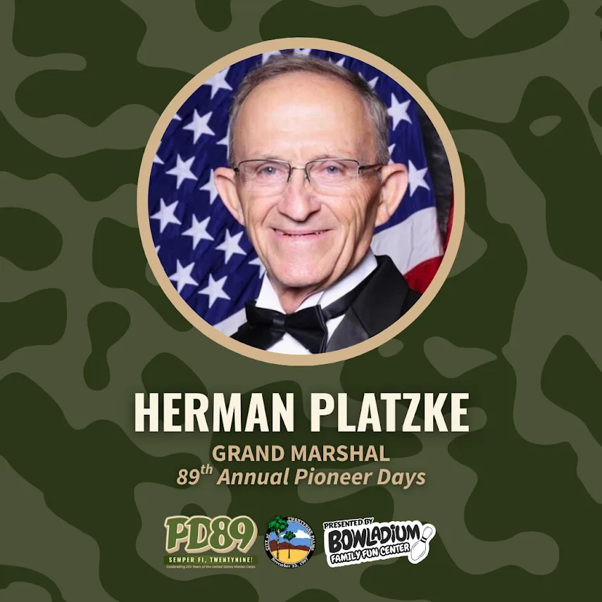 Herman Platzke named Grand Marshall for 89th Annual Pioneer Days ...